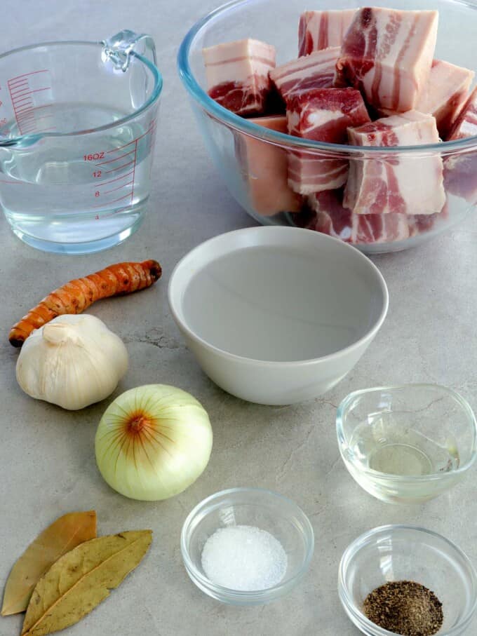 Adobong Dilaw with Turmeric (Yellow Adobo) - Kawaling Pinoy