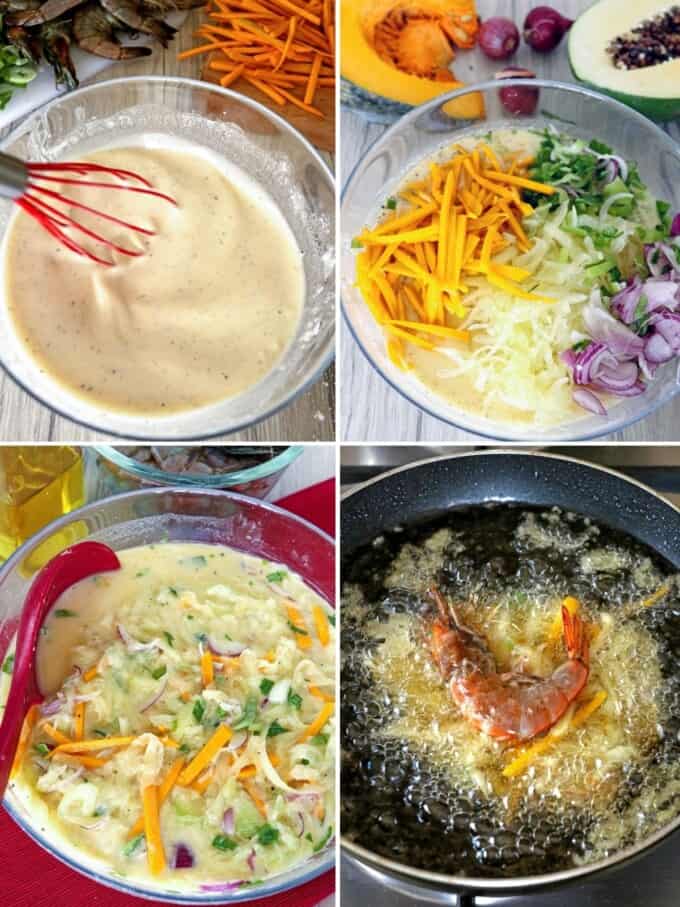 Ukoy (Filipino Shrimp and Vegetable Fritters) - Kawaling Pinoy