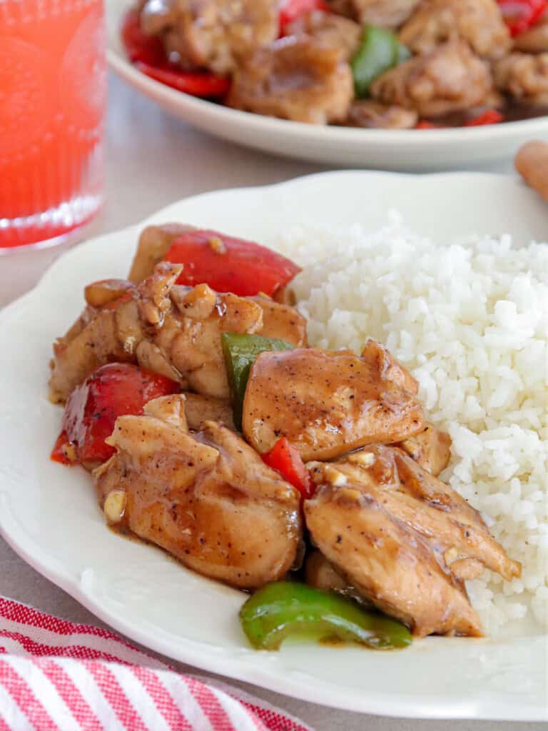 Black Pepper Chicken - Kawaling Pinoy