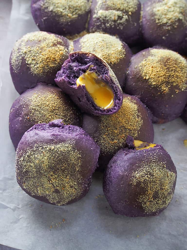 Ube Maja Blanca (Purple Yam Coconut Pudding) - Kawaling Pinoy