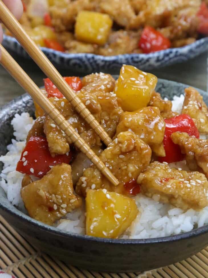 Panda Express Sweet Fire Chicken Copycat - Kawaling Pinoy
