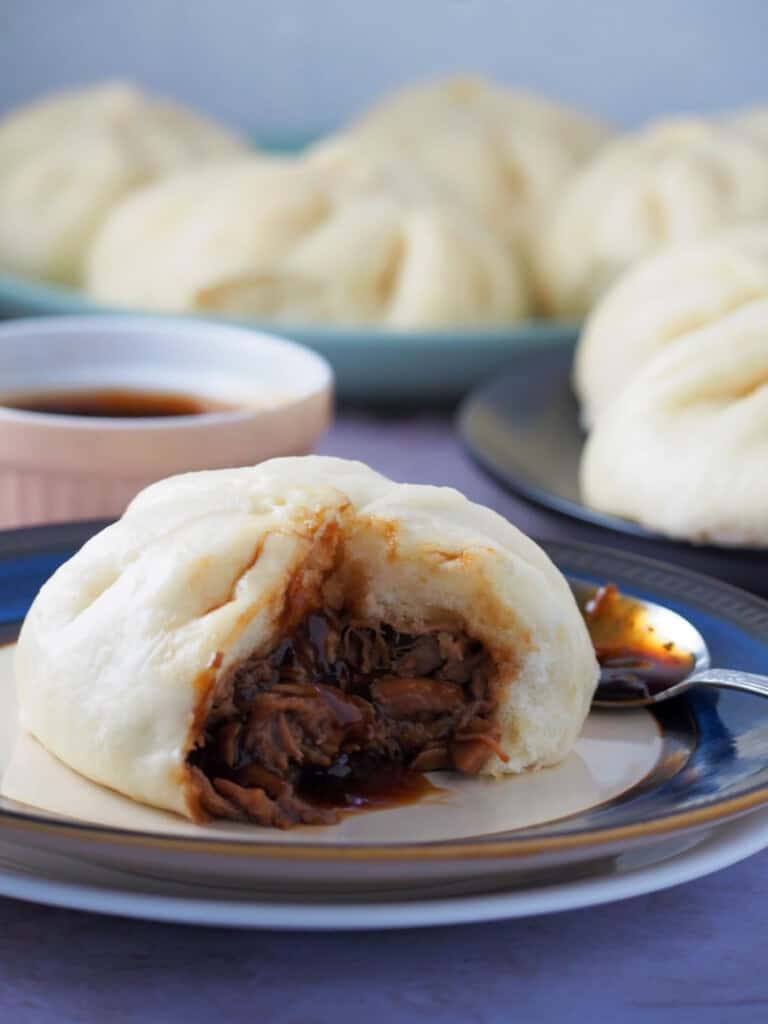 Homemade Siopao Asado (Steamed Pork Buns) - Kawaling Pinoy