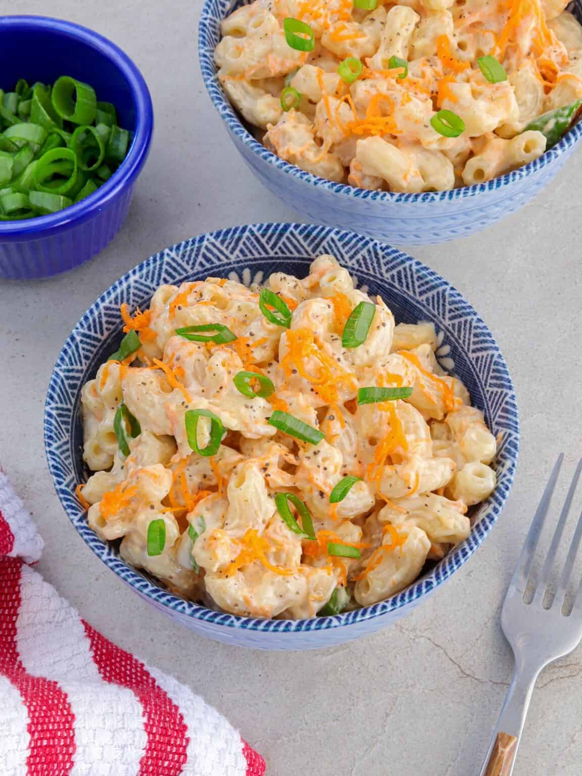 Authentic Hawaiian Macaroni Salad - Kawaling Pinoy