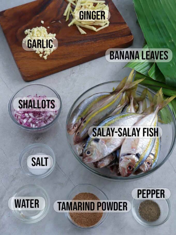 Banana-wrapped Salay-Salay Fish - Kawaling Pinoy