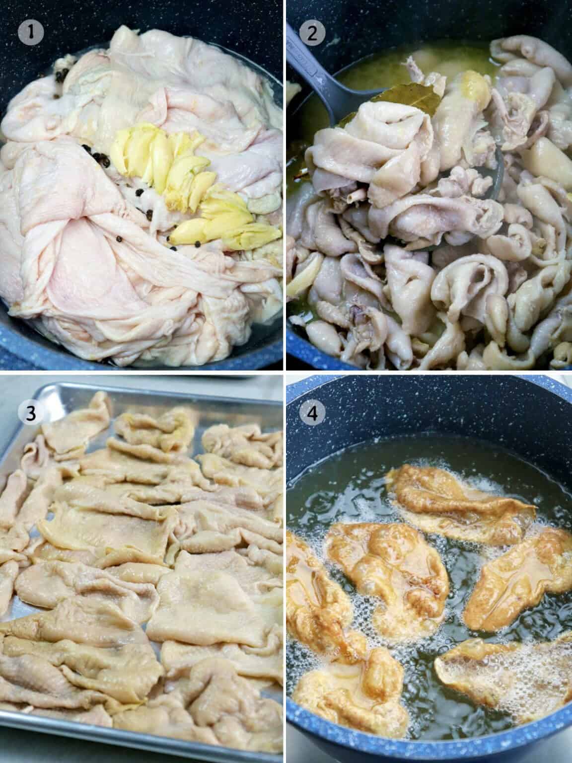 Chicken Skin Chicharon (Tsitsarong Manok) - Kawaling Pinoy