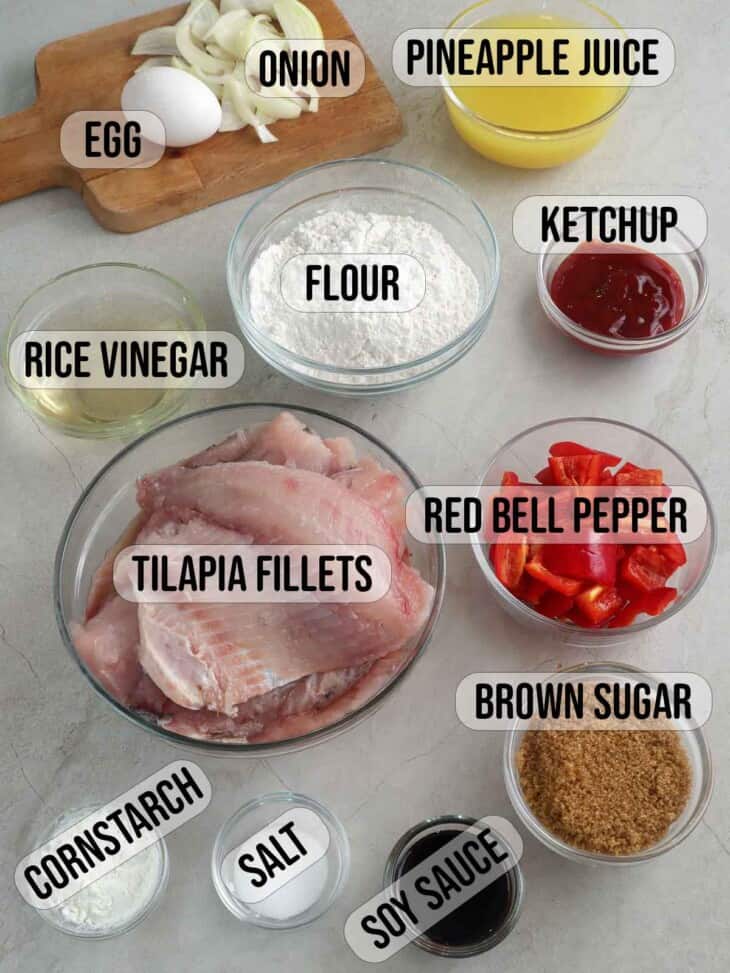 Sweet and Sour Fish - Kawaling Pinoy