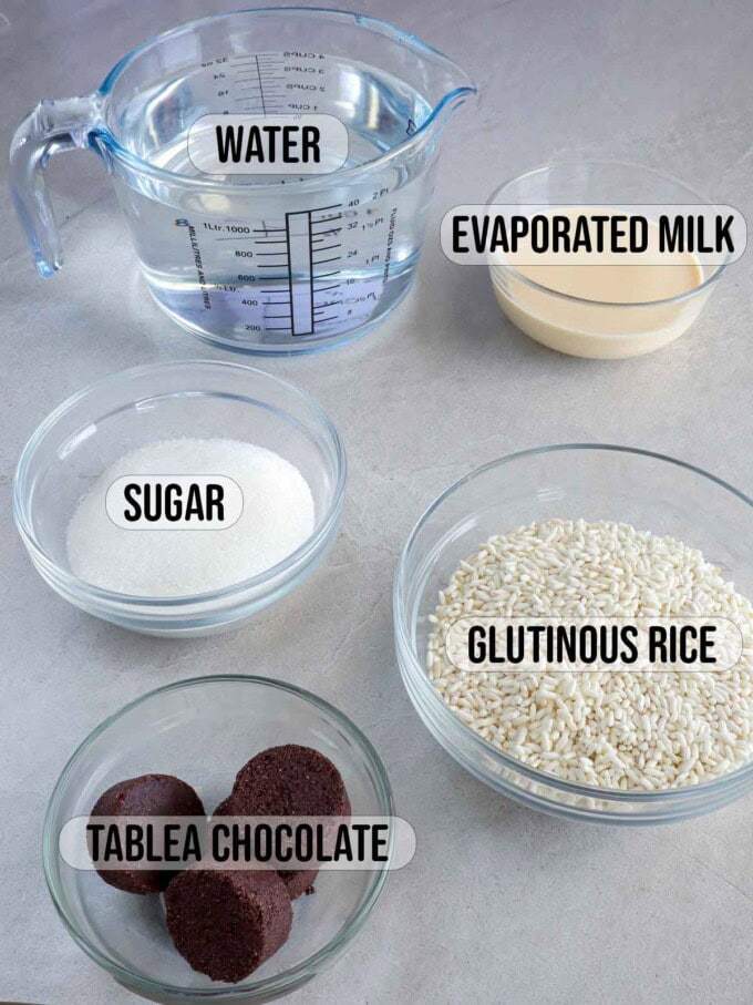 Champorado (Chocolate Rice Porridge) - Kawaling Pinoy