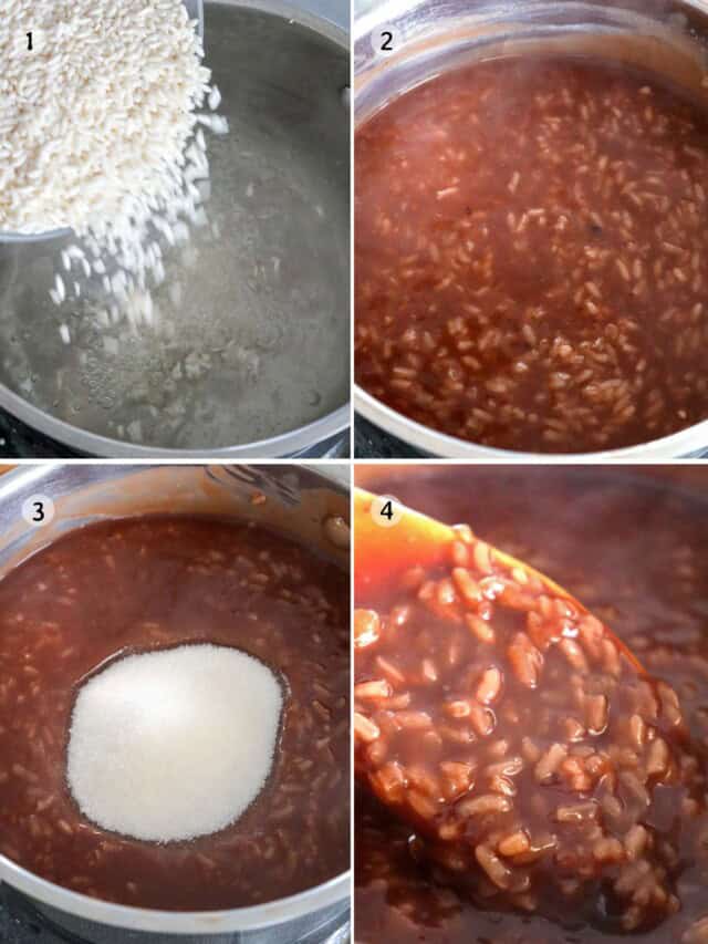 Champorado (Chocolate Rice Porridge) - Kawaling Pinoy