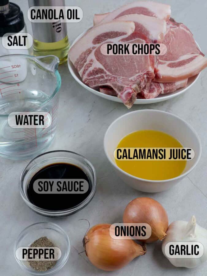Pork Bistek (Filipino-style Pork Steak) - Kawaling Pinoy