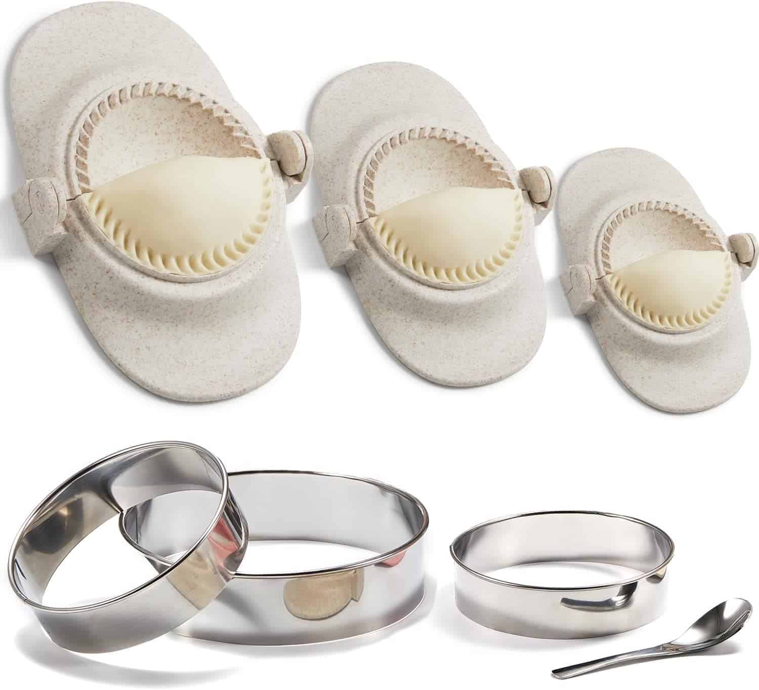 You can use this amazing dumpling maker to make perfect Dumplings or ...