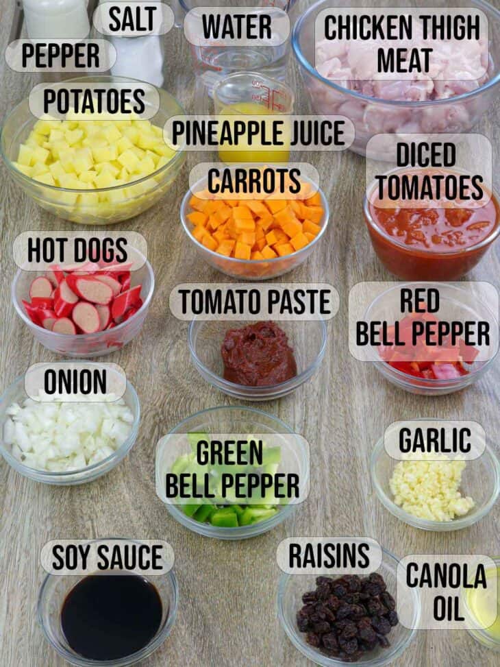 Chicken Menudo - Kawaling Pinoy