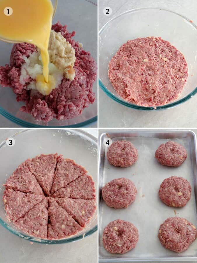 Burger Steak with Mushroom Gravy - Kawaling Pinoy