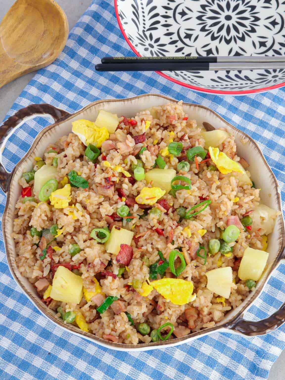 Hawaiian Fried Rice - Kawaling Pinoy