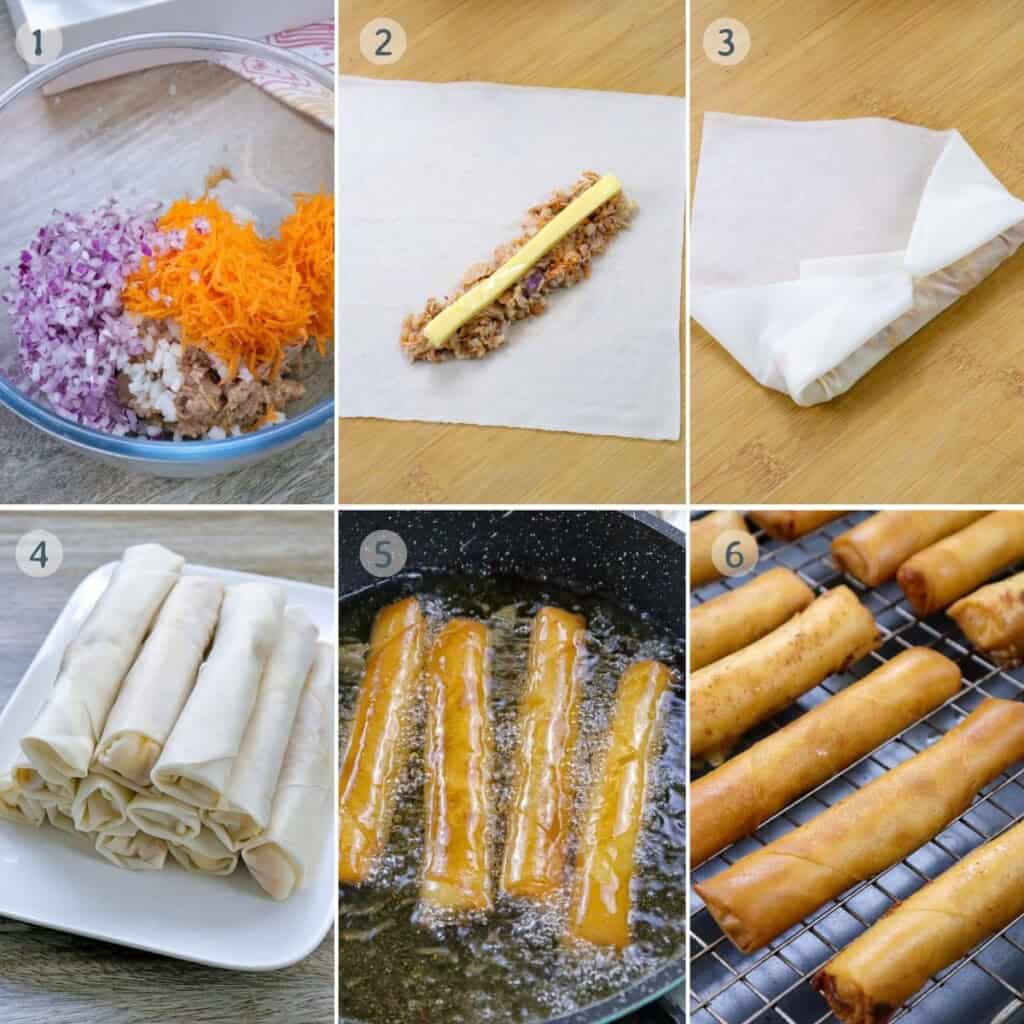 Crispy Tuna Shanghai - Kawaling Pinoy