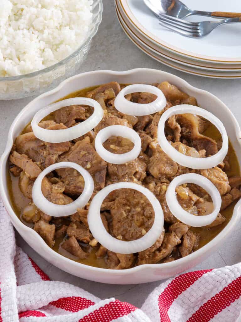 Pork Menudo - Kawaling Pinoy