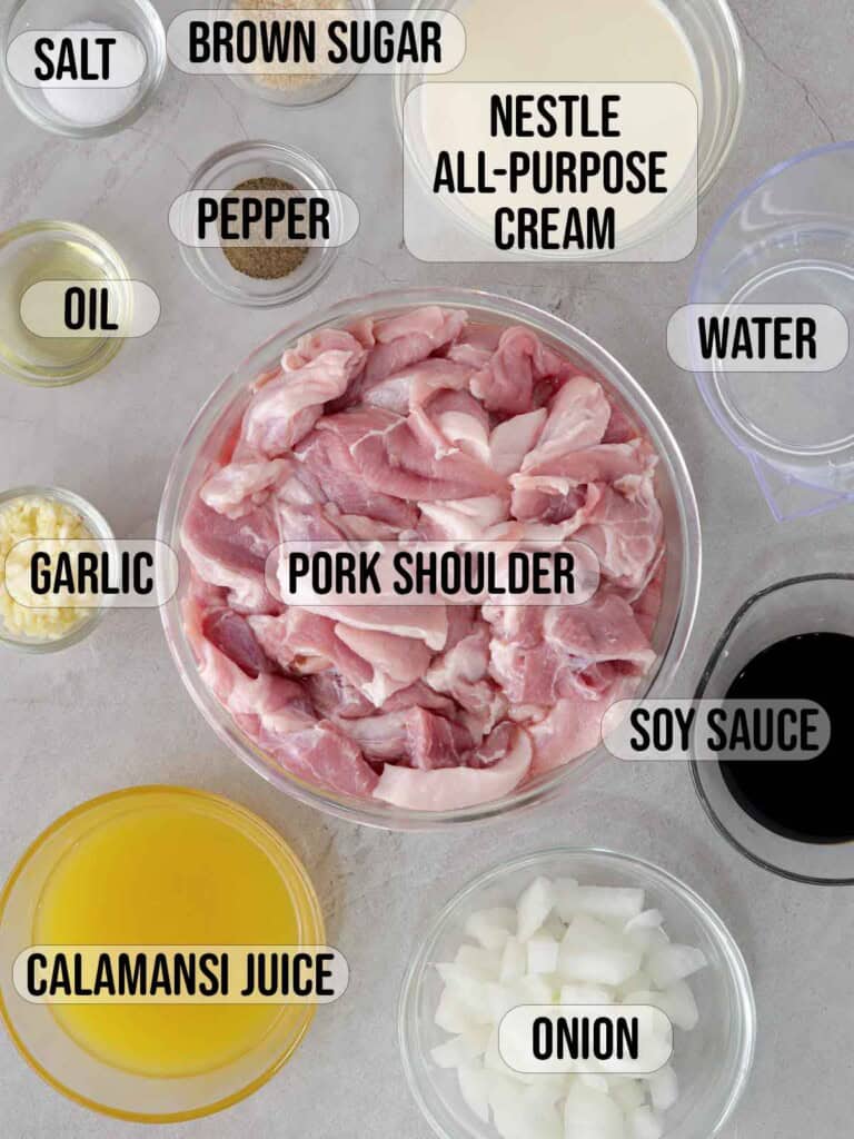 Creamy Pork Steak - Kawaling Pinoy