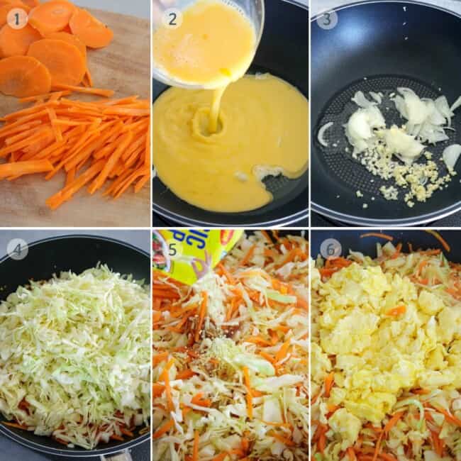 Ginisang Repolyo with Eggs - Kawaling Pinoy